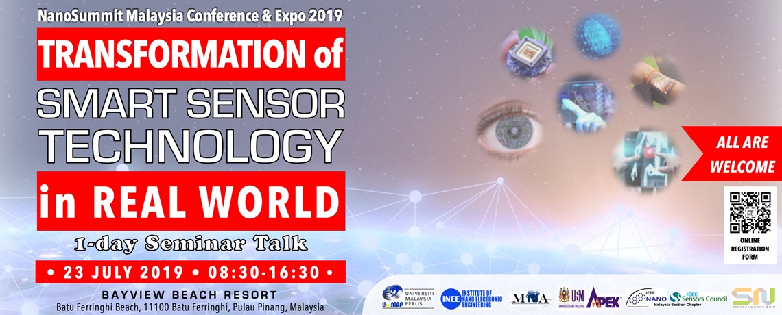 1-DAY SEMINAR TALK ON TRANSFORMATION OF SMART SENSOR TECHNOLOGY IN REAL ...