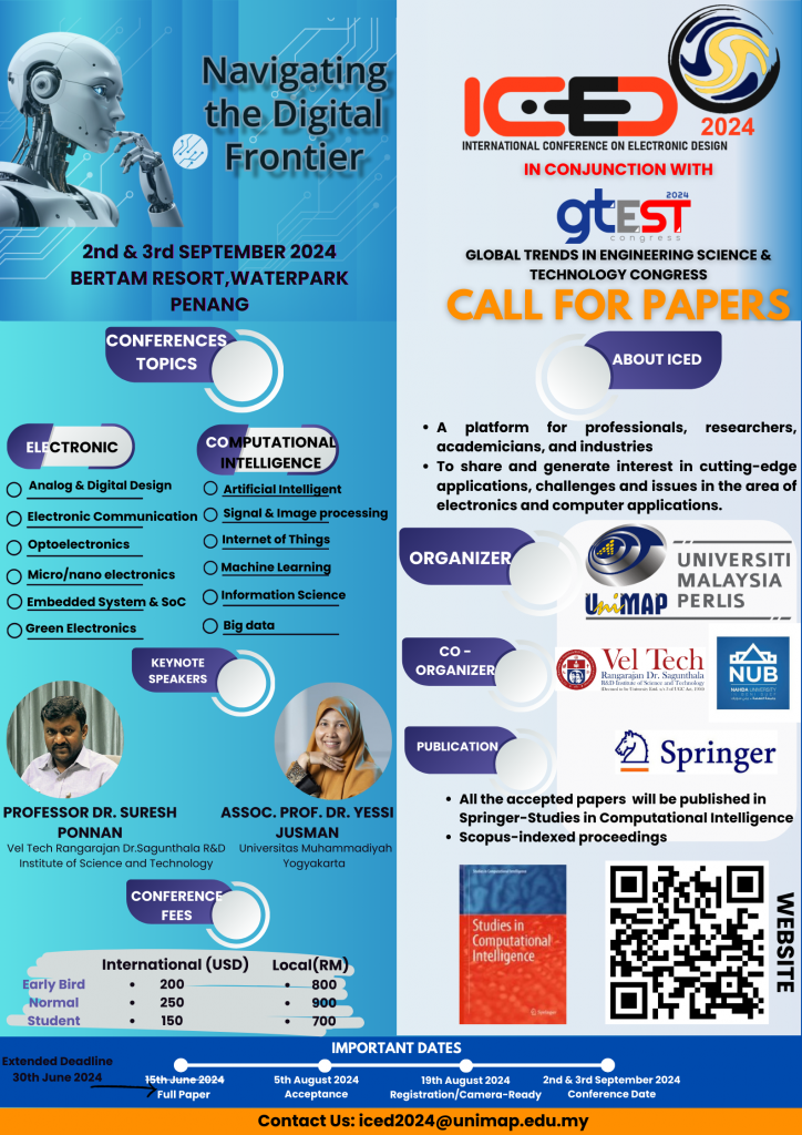 The 7th International Conference on Electronic Design (ICED 2024) – Institute of Nano Electronic ...